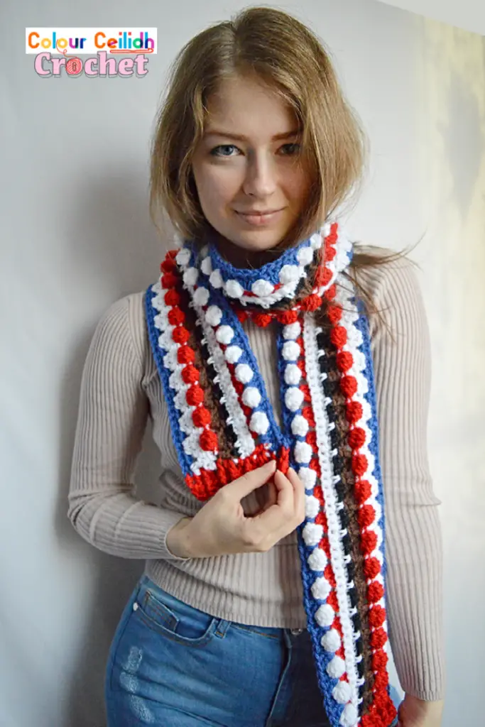 Crochet Cool Santa Reindeer Scarf » Colour Ceilidh Crochet