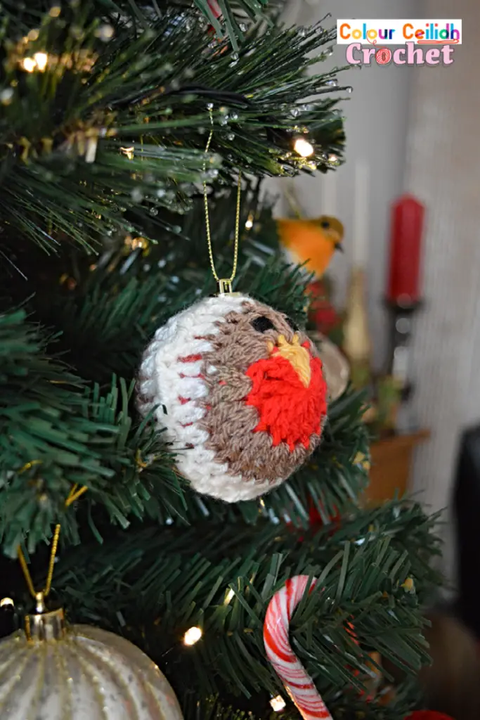 Crochet Robin Bauble » Colour Ceilidh Crochet